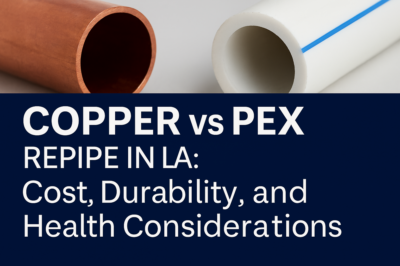 Copper vs PEX Repipe in LA: Cost, Durability, and Health Considerations ...